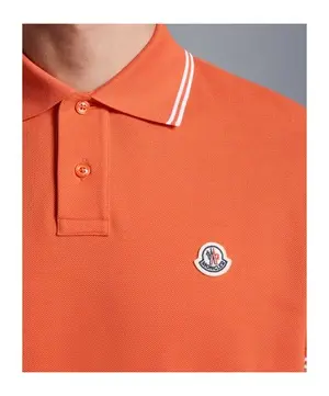 Moncler Logo Patch Polo Shirt