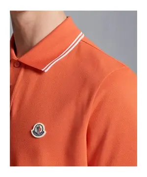 Moncler Logo Patch Polo Shirt