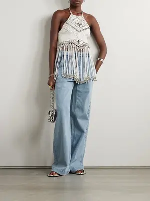 Rabanne Tassel-decorated Top