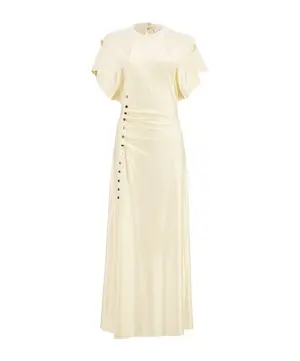 Rabanne Gathered Maxi Dress
