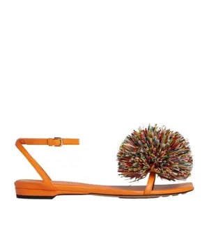 Bottega Veneta Adam Flat Sandals With Embellished Balls