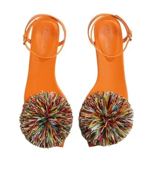 Bottega Veneta Adam Flat Sandals With Embellished Balls