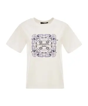 Max Mara West Crewneck T-shirt - White
