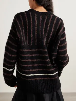 Proenza Schouler Leonie Striped Wool Sweater