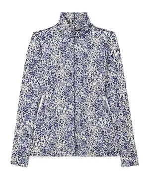 Proenza Schouler Audrey Ruffled Knit Turtleneck Top - White