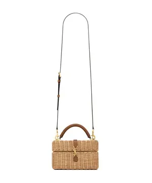 Saint Laurent Gaby Vanity Bag - Nude
