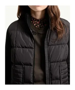Moncler Quilted Wool Zip-up Cardigan