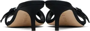 AeydĒ Ilvy Eyelet Grosgrain High Heel Sandals