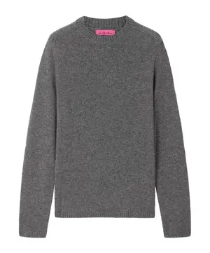 THE ELDER STATESMAN Laurel Cashmere Sweater - Grey