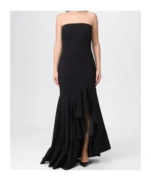 Solace Off-shoulder Ruffled Hem Dress