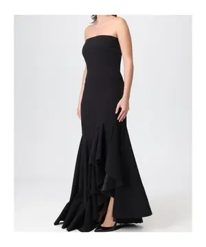 Solace Off-shoulder Ruffled Hem Dress