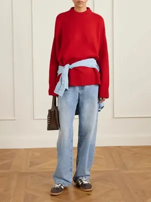 THE ELDER STATESMAN Pali Cashmere Sweater