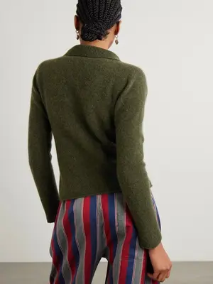 THE ELDER STATESMAN Cashmere Polo Shirt