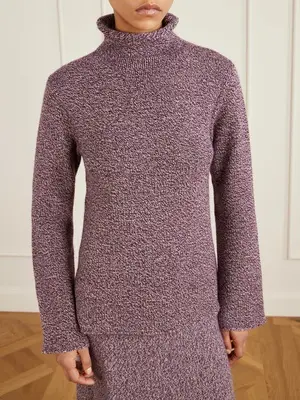 THE ELDER STATESMAN Flow Cashmere Turtleneck Sweater