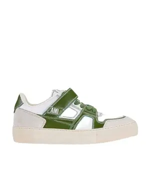 AMI Paris De Coeur Low-top Sneakers - Green