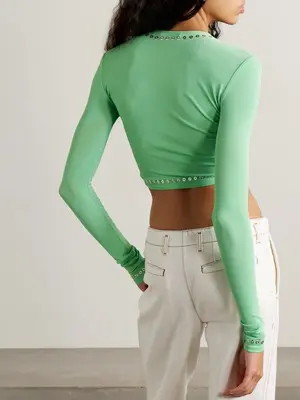 Rabanne Haut Long-sleeved Top