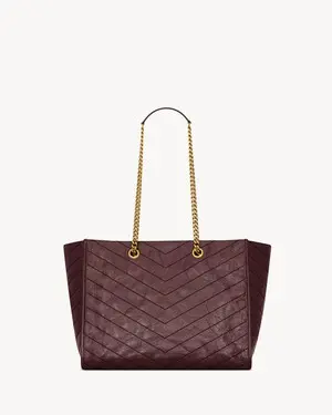 Saint Laurent Niki Shopping Bag In Vintage Leather