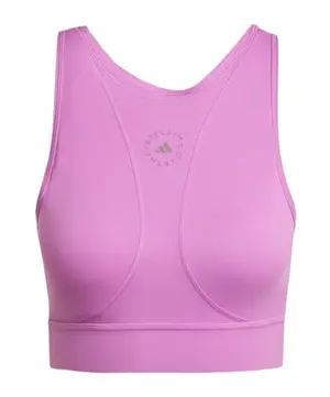 Adidas By Stella McCartney Sleeveless Crop Tank Top - Half-pulse Lavender