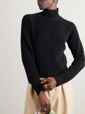 THE ELDER STATESMAN Cashmere Turtleneck Sweater