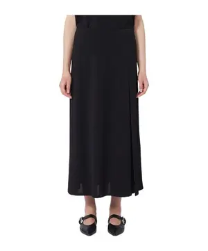 Max Mara Crepe Skirt - Black