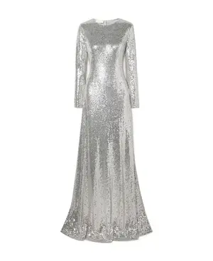 Michael Kors Sequined Plain Dress Dress - Gray