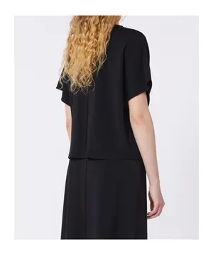 Max Mara Crew Neck Short-sleeved T-shirt
