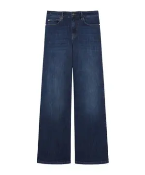 IBLUES Wide-leg Trousers - Blue