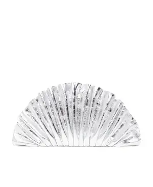Cult Gaia Nala Mini Clutch Bag - White