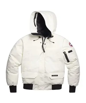 Canada Goose Chilliwack Down Hooded Jacket - Polaris White