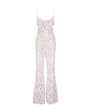 Michael Kors Lace Detail Jumpsuit