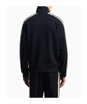 Emporio Armani Logo Detailed Zipped Sweatshirt