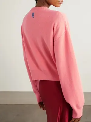 Rabanne Embroidered Crystal-embellished Wool And Cashmere Blend Cardigan