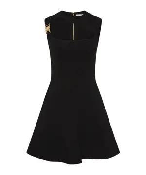 Rebecca Vallance Freyja Mini Dress With Art Deco Trim