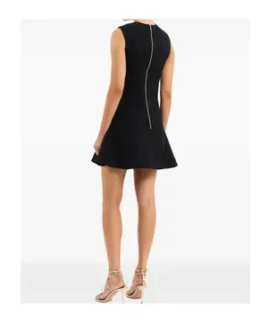 Rebecca Vallance Freyja Mini Dress With Art Deco Trim