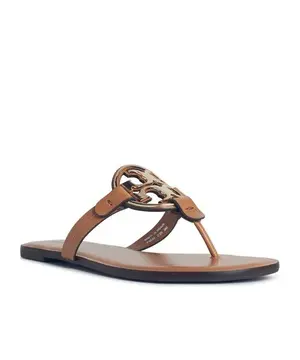 Tory Burch Miller Logo Plaque Sandals