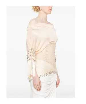 Rabanne Pendant Ruched Top