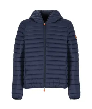 SAVE THE DUCK Donald Hooded Puffer Jacket - Black