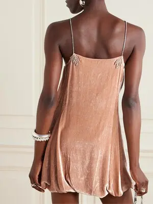 Rabanne Velvet Mini Dress