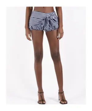 Rabanne Striped Shorts