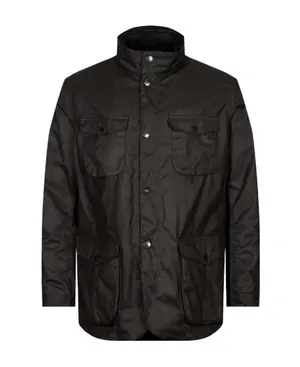 Barbour Ogston High-neck Waxed Jacket