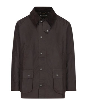 Barbour Buttoned Long-sleeved Jacket - Black