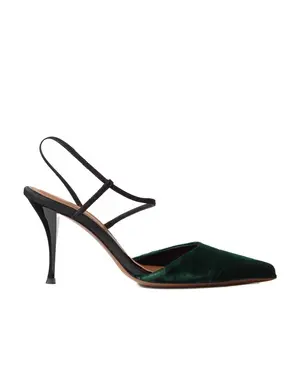 NEOUS Tangra Pointed Shoes With Exposed Heels - Black