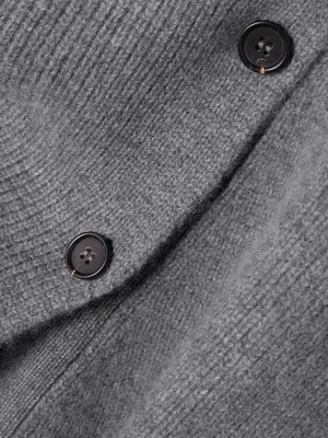 Le Kasha Long-sleeved Cardigan With Button Closure