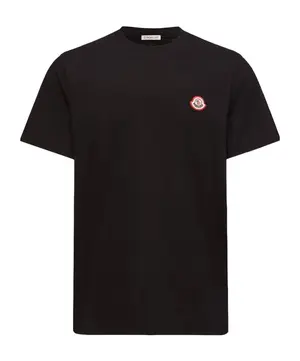 Moncler Logo Cotton Jersey T-shirt