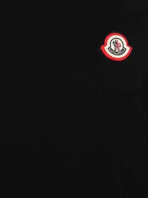 Moncler Logo Patch Crewneck T-shirt