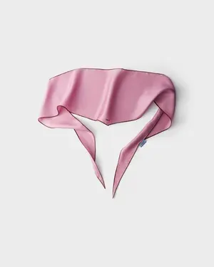 Prada Printed Twill Scarf