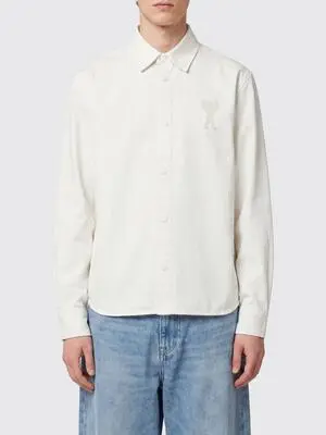 AMI Paris Logo-patch Overshirt