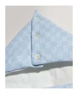 Gucci Baby Gg Cotton Nest - Light Blue