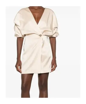 Raquel Diniz V-neck Dress