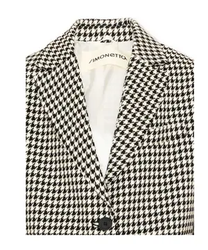 SIMONETTA Houndstooth Blazer